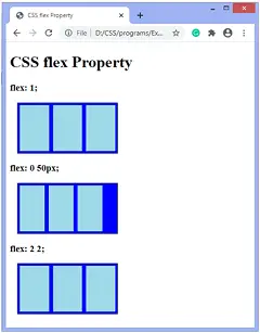 PROPRIÉTÉ FLEXIBLE CSS - TUTORIEL CSS